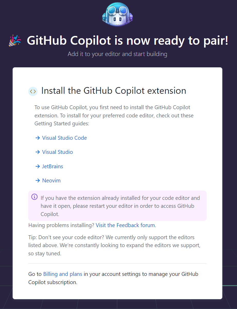 【導入方法】GitHub Copilot が神ツールだった/ほぼ自動でプログラムを生成 | パンショクのIT/WEB備忘録